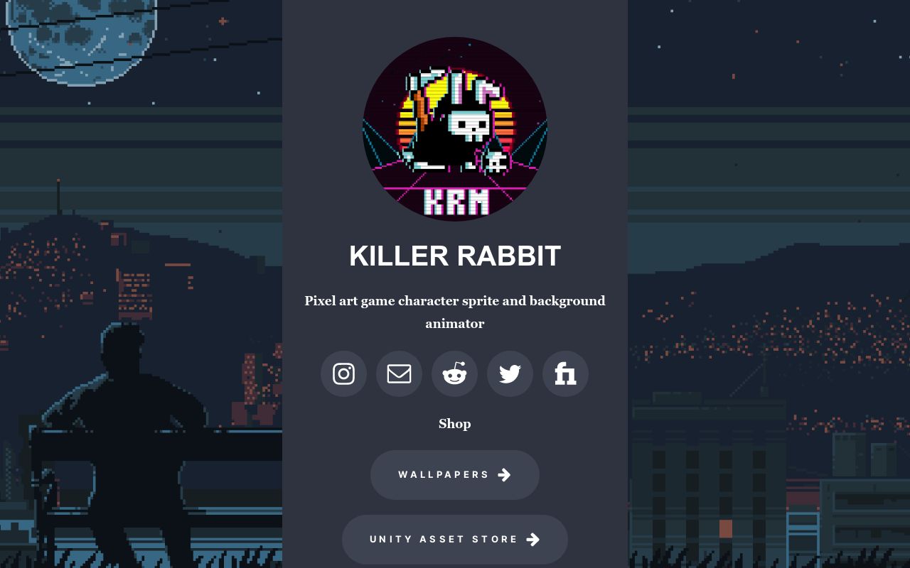 Killer Rabbit Pixel art